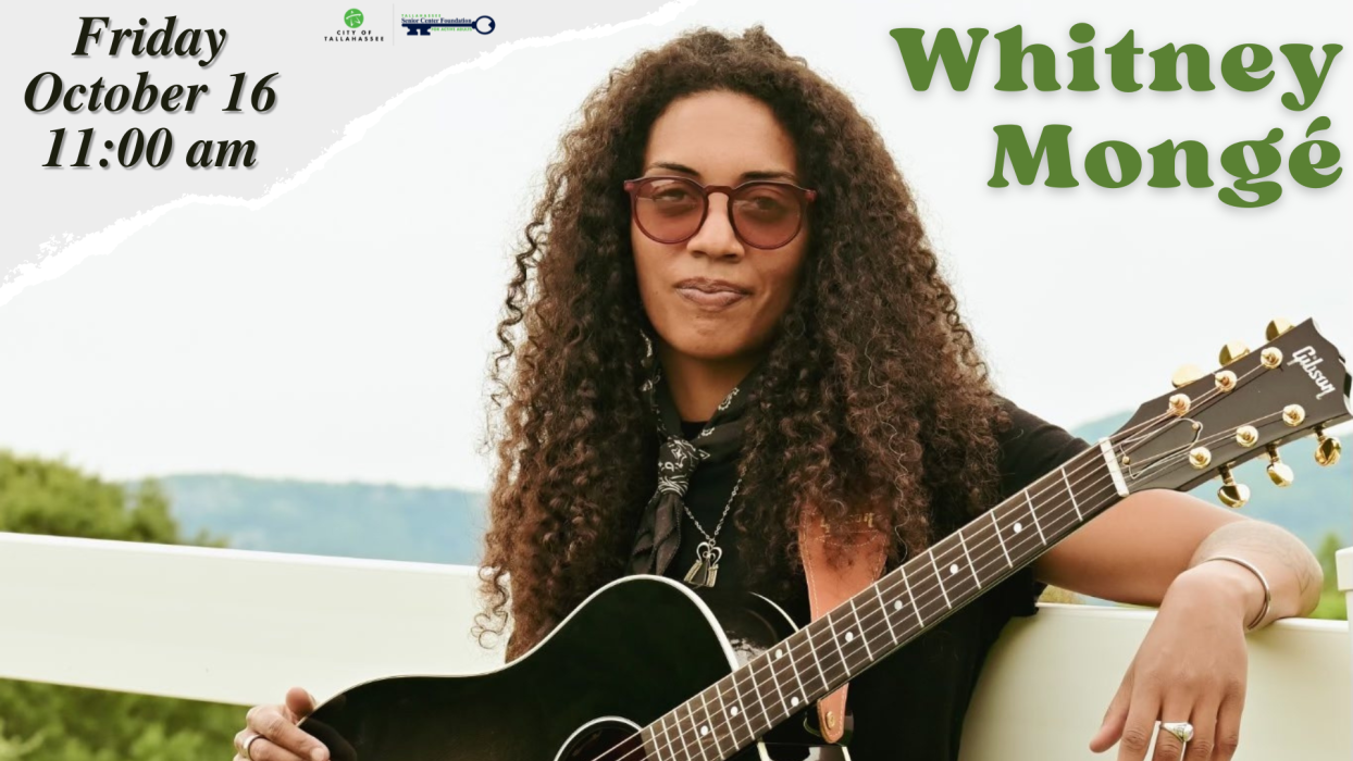 Coffeehouse Concert: Whitney Mongé • Visit Tallahassee